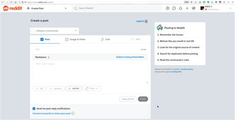 Allow Making Markdown The Default In The New Interface Andor Provide Hotkeys For Formatting