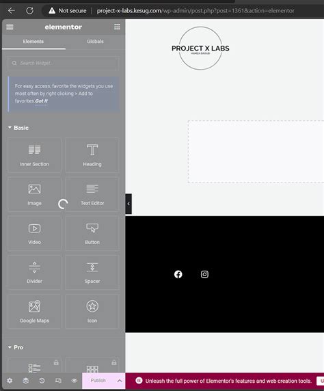 elementor not working hosting support infinityfree forum