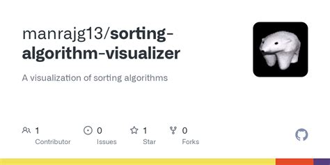 Github Manrajg Sorting Algorithm Visualizer A Visualization Of Sorting Algorithms