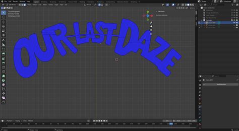 Modifiers Trying To Turn Svg Into 3d Mesh Then Remove That Shape From