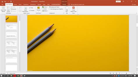 آموزش تصویری ساخت تم در پاورپوینت مستر کامپیوتر