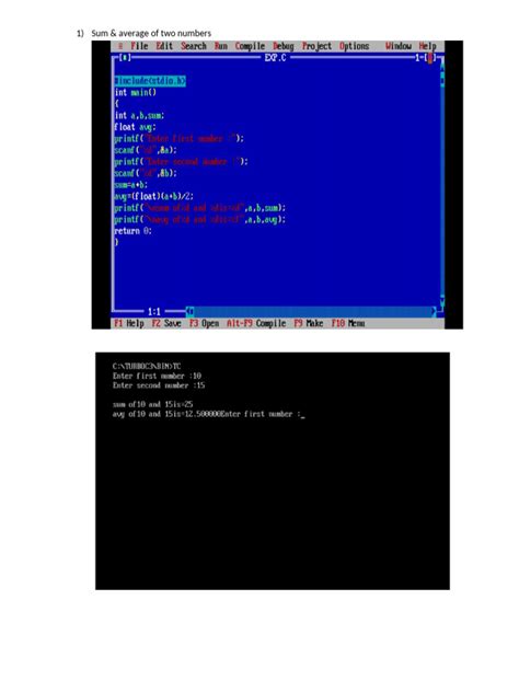 Cp Practical Output Pdf