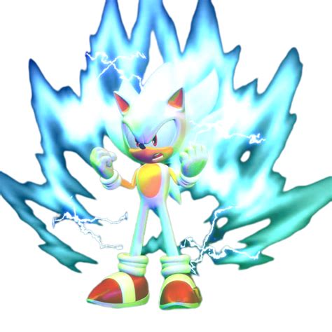 My Hyper Sonic Render By Shadowxcode On Deviantart