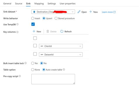 view query used in data factory copy data operation stack overflow