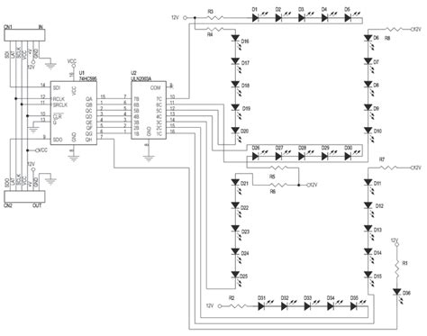 7 Segment Led Based Spi Display Using 74hc595 Electronics