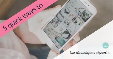 Quick Ways To Beat The Instagram Algorithm Craft With Cartwright