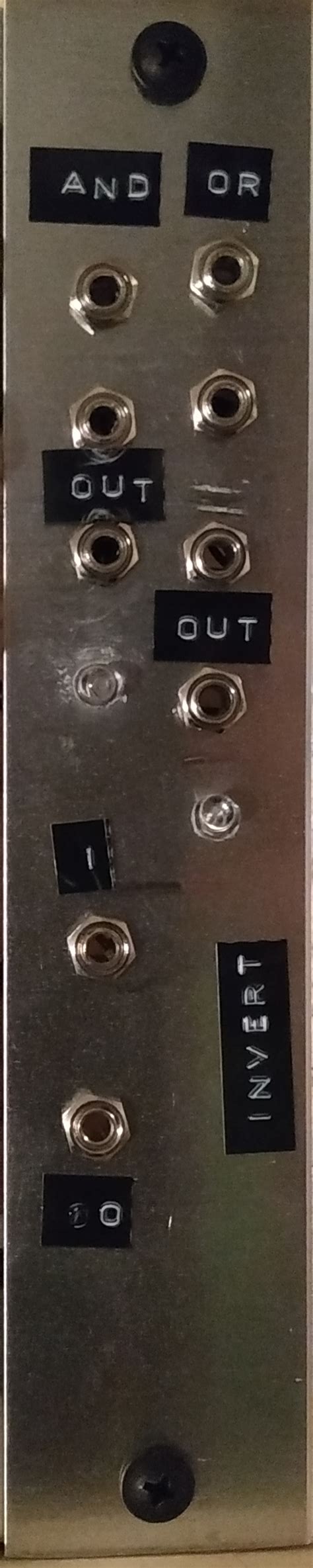 Logic Module And Or Not Knopsl Modular