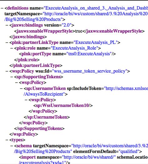 Oracle Bi Ee 11g Action Framework Bi Web Services For Soa