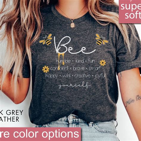 Bumble Bee Teacher Shirts For Women Save The Bees Oversized Tshirt