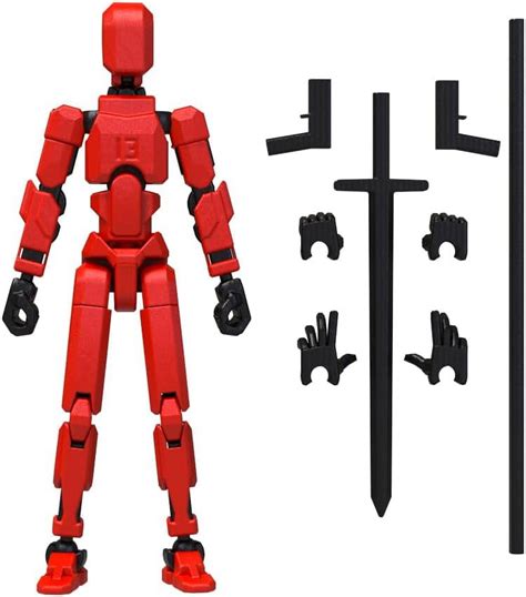 Titan 13 Action Figure ，assembly Completed Dummy Action Figure ，3d Printed Robot Fully