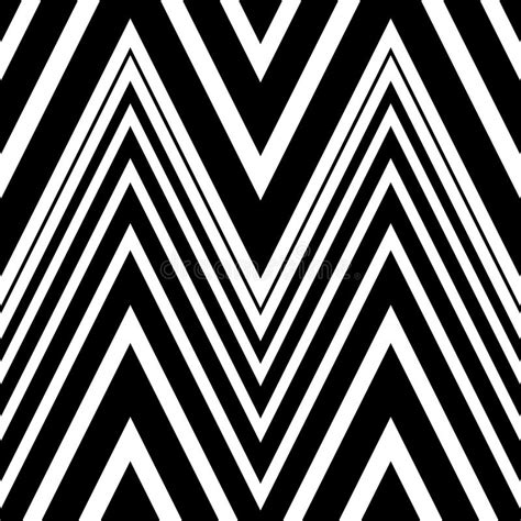 Seamless Zigzag Pattern Stock Vector Illustration Of Design 94467977