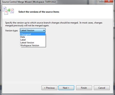 Merge Which Version Type To Choose When Reverting Backforth In Code