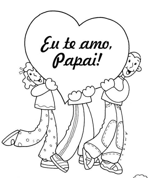 25 Desenhos De Te Amo Para Imprimir E Colorirpintar