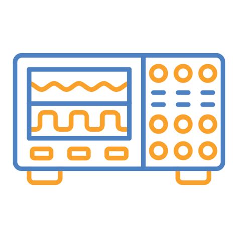 Oscilloscope Generic Color Outline Icon