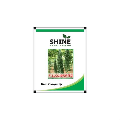 Shine F1 Lucaimported Bitter Gourd Seeds 50 Gm Leafconagro