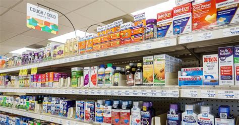 Nasal Decongestant Phenylephrine Found In Many Over The Counter Cold And Allergy Medicines