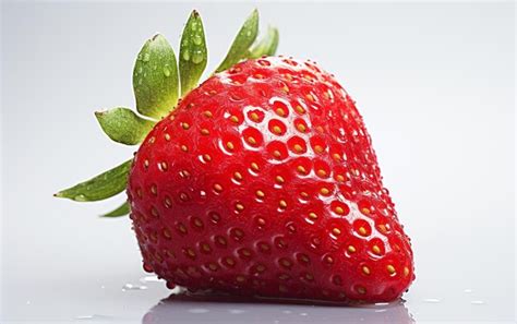 Premium Ai Image Strawberry Fruit Generative Ai