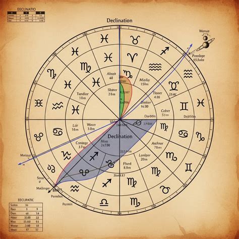 Declination In The Natal Chart