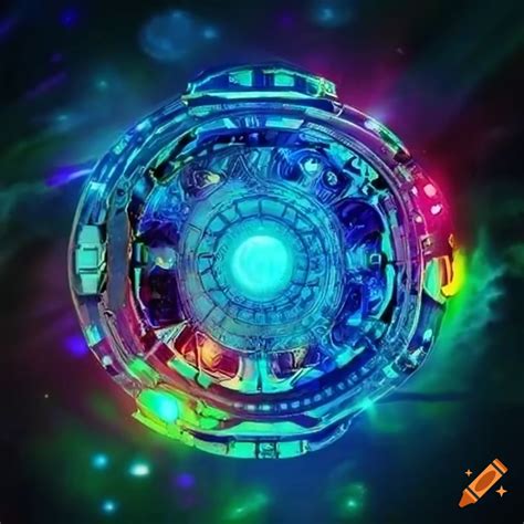 Radar Detection Device On Spaceship With Celestial Design On Craiyon