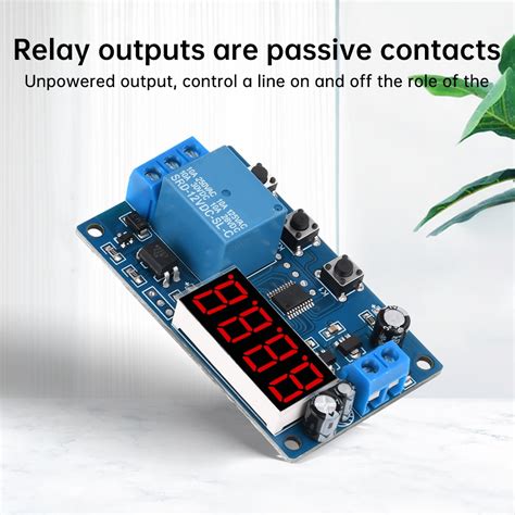Dc 12v Digital Led Display Automation Delay Relay Switch Module Timer Control Shopee Philippines