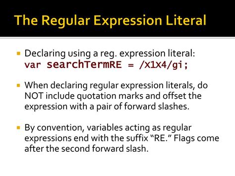 ppt regular expressions powerpoint presentation free download id 3774936