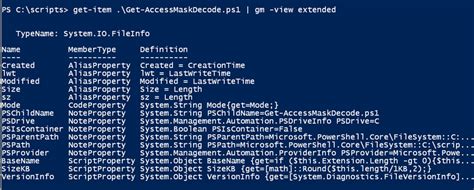 Working With Powershells Get Member Cmdlet