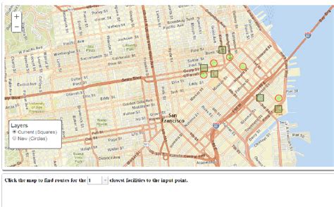 Solved Select Layer To Use For Closest Facility Route Esri Community