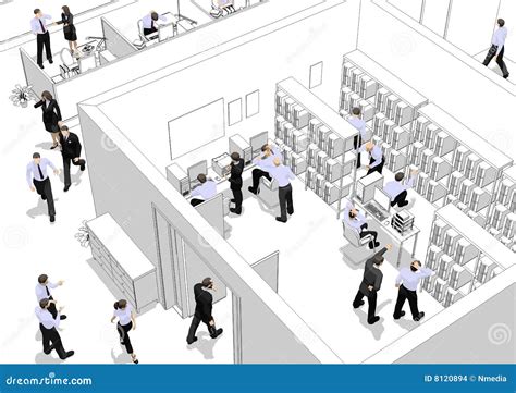 Computer Network Malfunction Stock Illustration Image 8120894