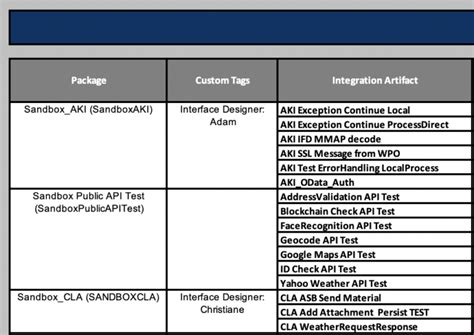 Custom Tags For WHINT Interface Catalog For SAP Cloud Integration Integration Excellence
