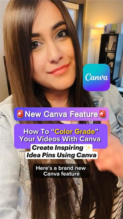 New Canva Feature How To Color Grade Your Videos Using Canva Canva Tips Canva Tutorial
