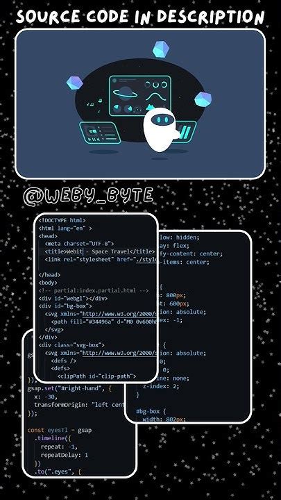 Css Galaxy Journey Creating Space Travel Animation Youtube