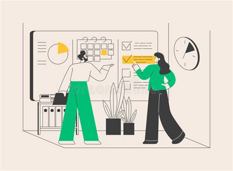 Task Management Abstract Concept Vector Illustration Stock Vector Illustration Of Design