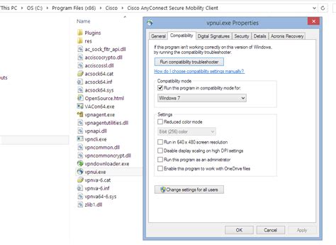 Cisco Anyconnect Failed To Initialize Connection Subsystem