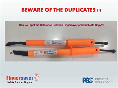 Fingersaver Original Beware Of Duplicate Copies Pdf