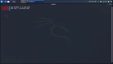 Create User Linux Kali Linux Posetke