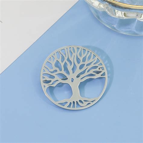 Badu Bg Нови прости брошки от дърво от неръждаема стомана за мъже и жени Жилетка игли за яка за