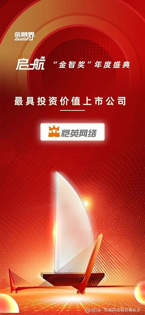 恺英网络获评金智奖最具投资价值上市公司 近日启航2023金融强国论坛在京举行主题聚焦创新开放共享机遇来自政府机构企业