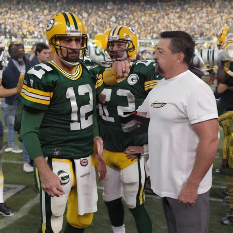 Aaron Rodgers And Jimmy Kimmel Feud Escalates Howard Stern And Michele