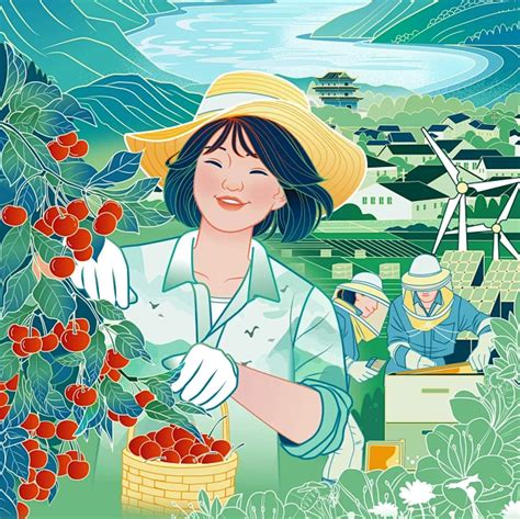 Chinadaily中国日报专版插画 花瓣网