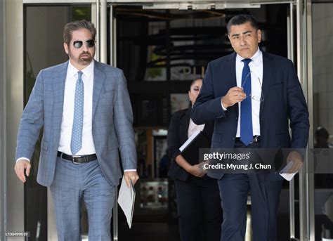 Lapd Assistant Chief Al Labrada Right Held A News Conference With