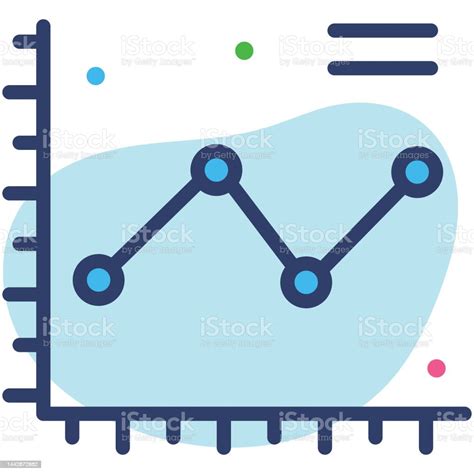 그래프 아이콘 사용자 인터페이스 벡터 일러스트레이션 라인 아트 스타일의 간단한 벡터 기호 및 트렌디 한 기호로 디자인 및 웹 사이트 또는 모바일 앱 개념에 대한 스톡 벡터