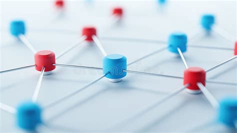 Structural Framework Of A Corporation 3d Illustration Stock Illustration Illustration Of