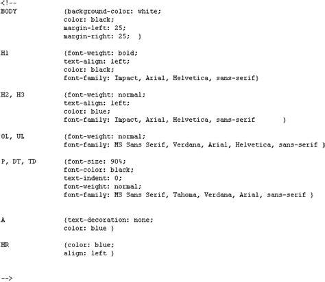 débuter en html les feuilles de styles css