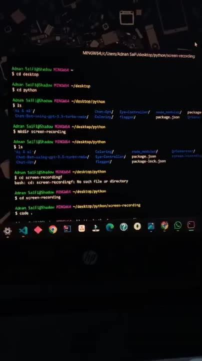 Video Adnan Saifi On Linkedin Python Screenrecording Opencv Pyautogui Codingmagic