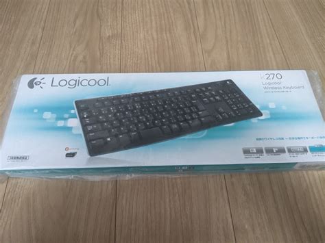 Yahoo オークション Logicool ロジクール ワイヤレスキーボード K270