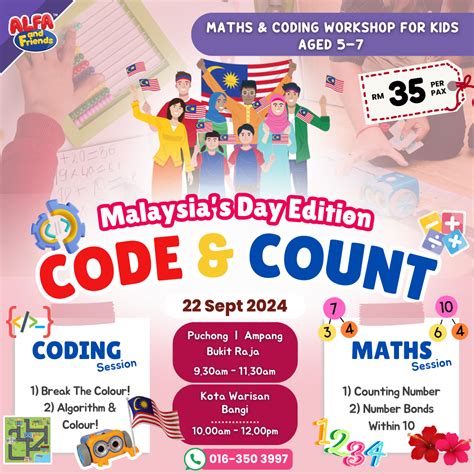 Code And Count Malaysias Day Edition Alfa And Friends