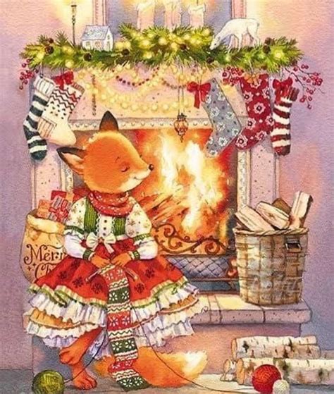 La Renarde Tricote Au Coin Du Feu Puzzle En Ligne