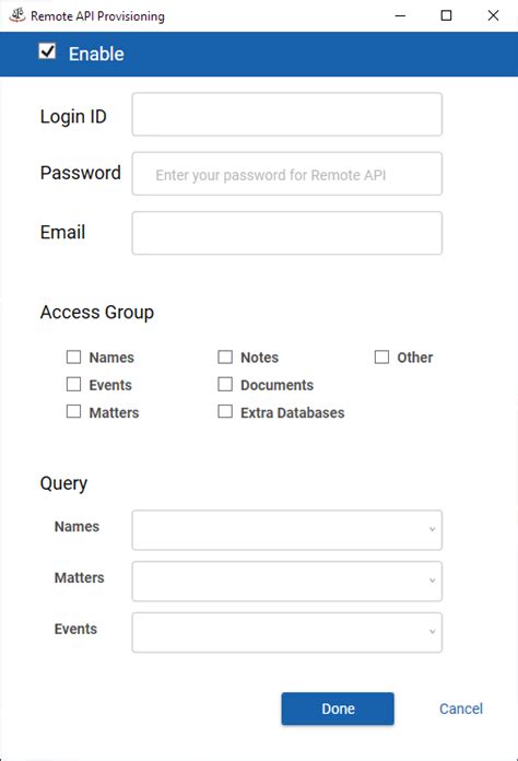 Remote Api Provisioning