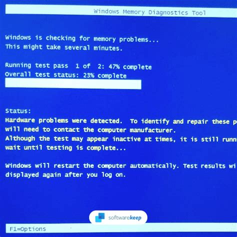 How To Fix Hardware Problems Were Detected Error In Windows Memory Diagnostic Tool Puget Systems