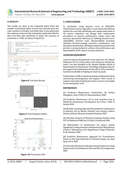 Developing Algorithm For Fault Detection And Classification For Dc